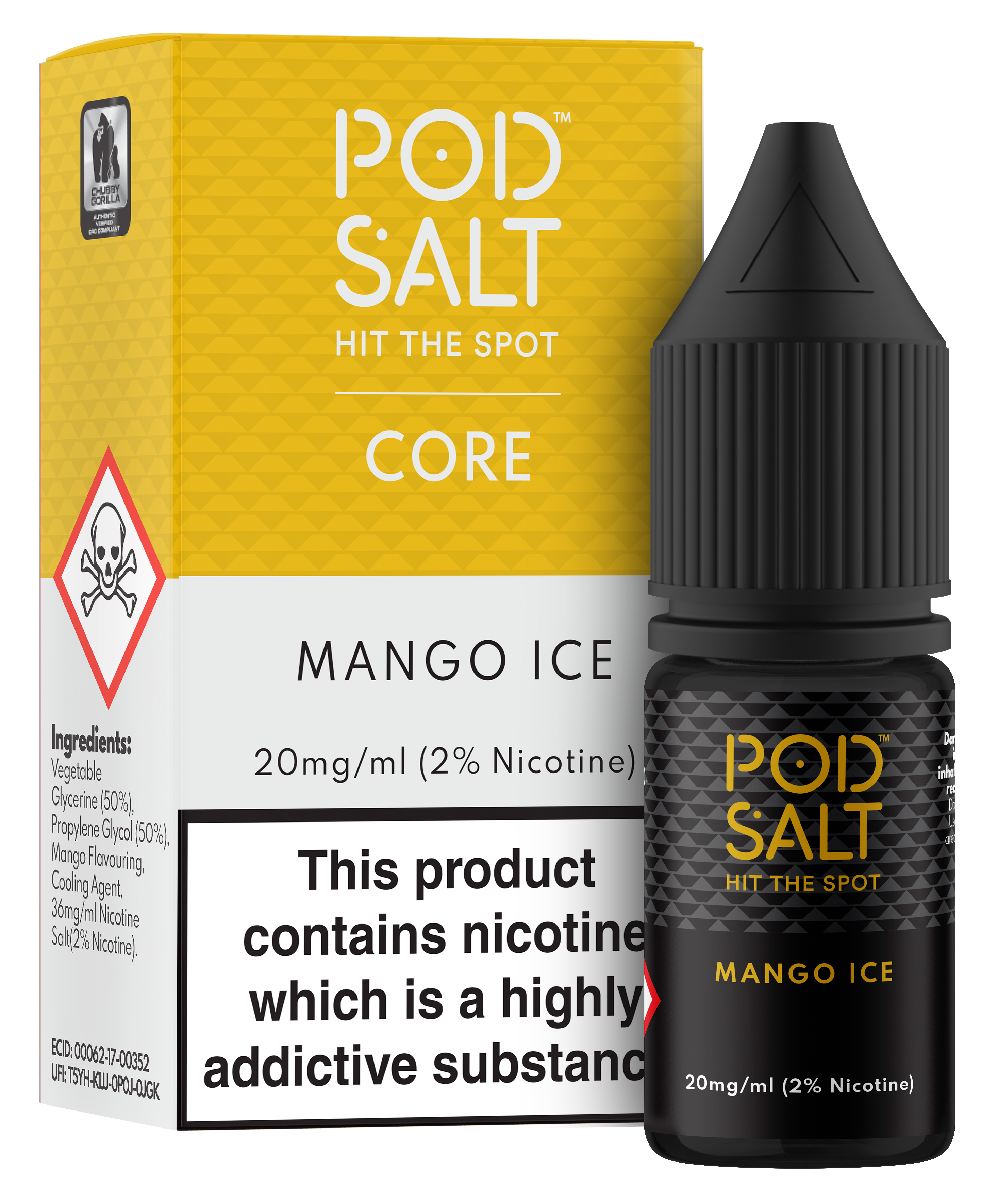Pod Salt Mango Ice E-Liquid from £2.09