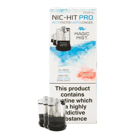 Nic-Hit Pro - Next-Gen Maximum Nicotine. Acts Faster. Lasts Longer.
